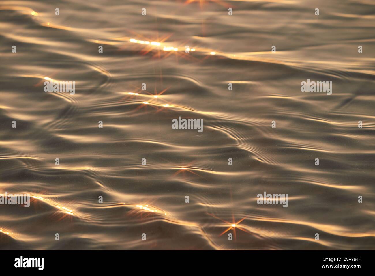 Texture of glitter water and soft waves. sparkling in water ...