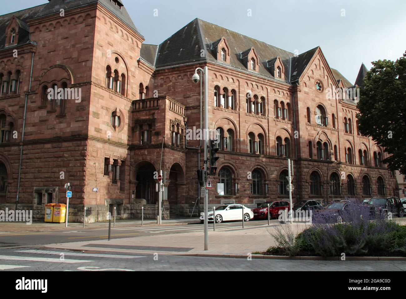prussian building (post office) in metz in lorraine (france Stock Photo ...