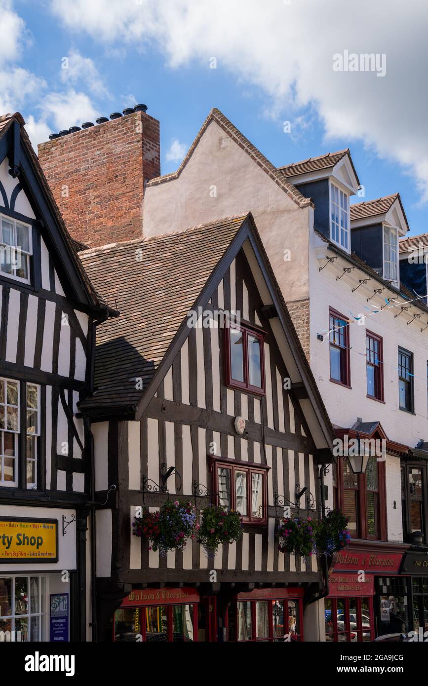 Old buildings shrewsbury hi-res stock photography and images - Alamy