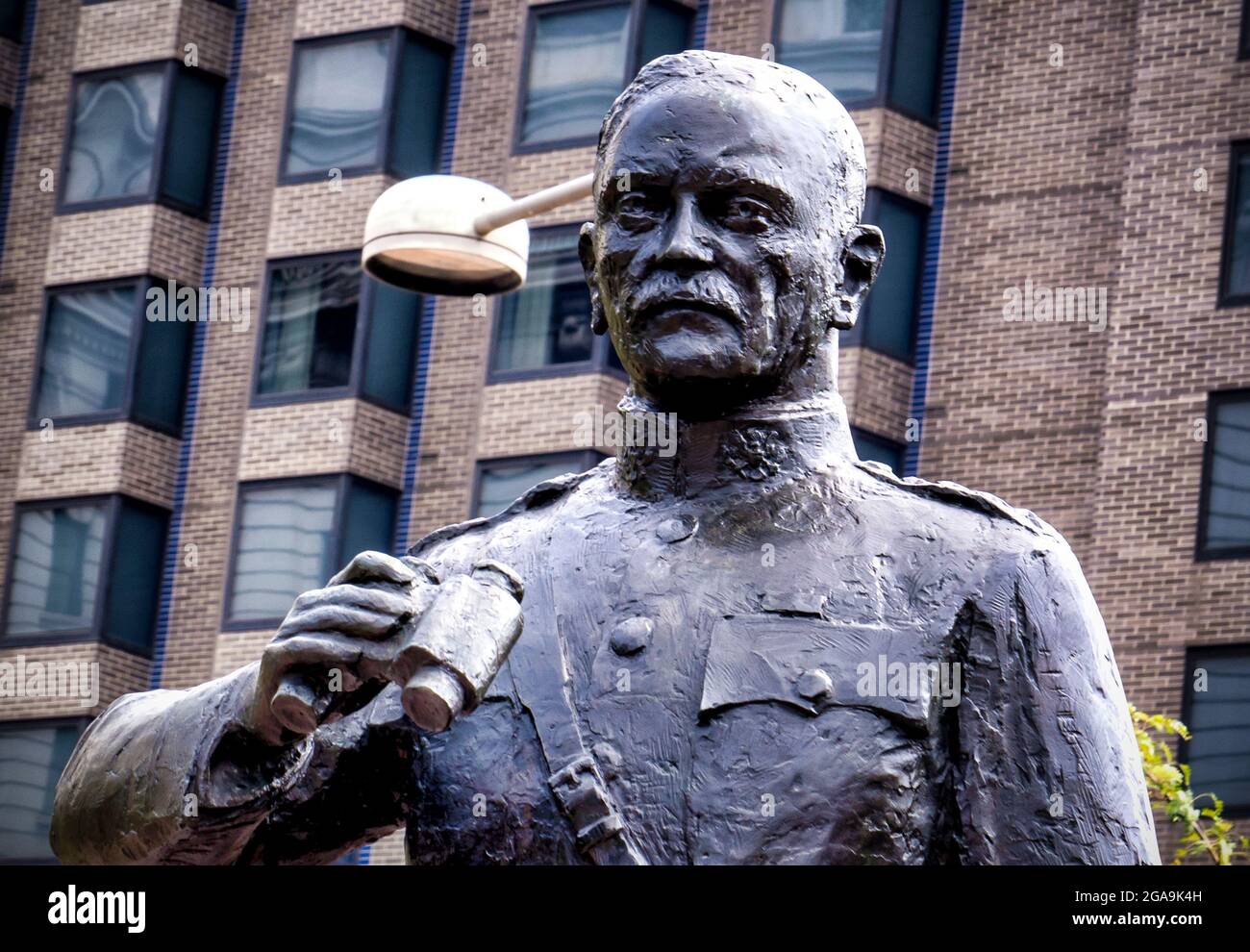 Statue of general John pershing at the World War I Memorial in ...