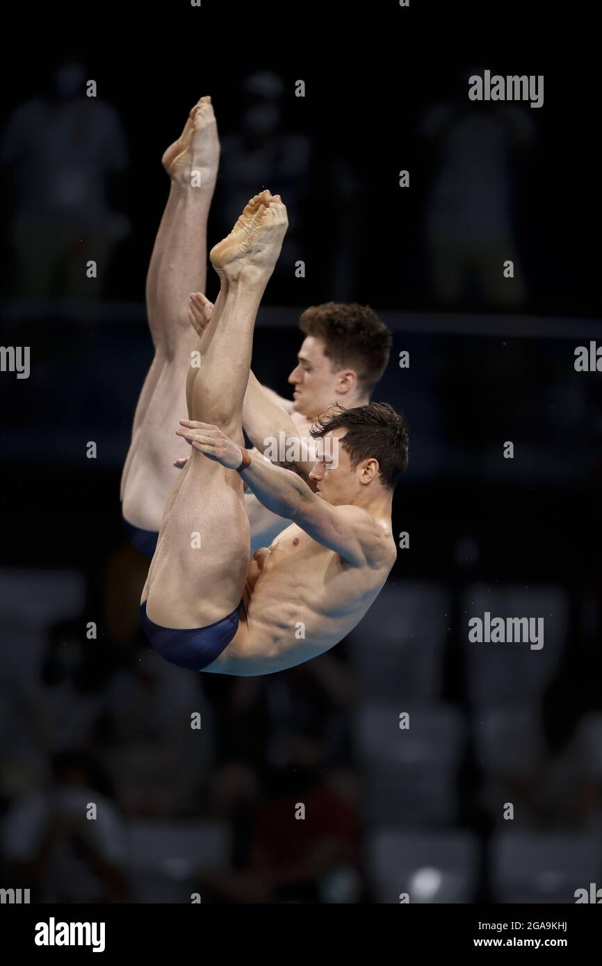 DALEY Thomas, LEE Matty (GBR) Gold Medal during the Olympic Games Tokyo ...