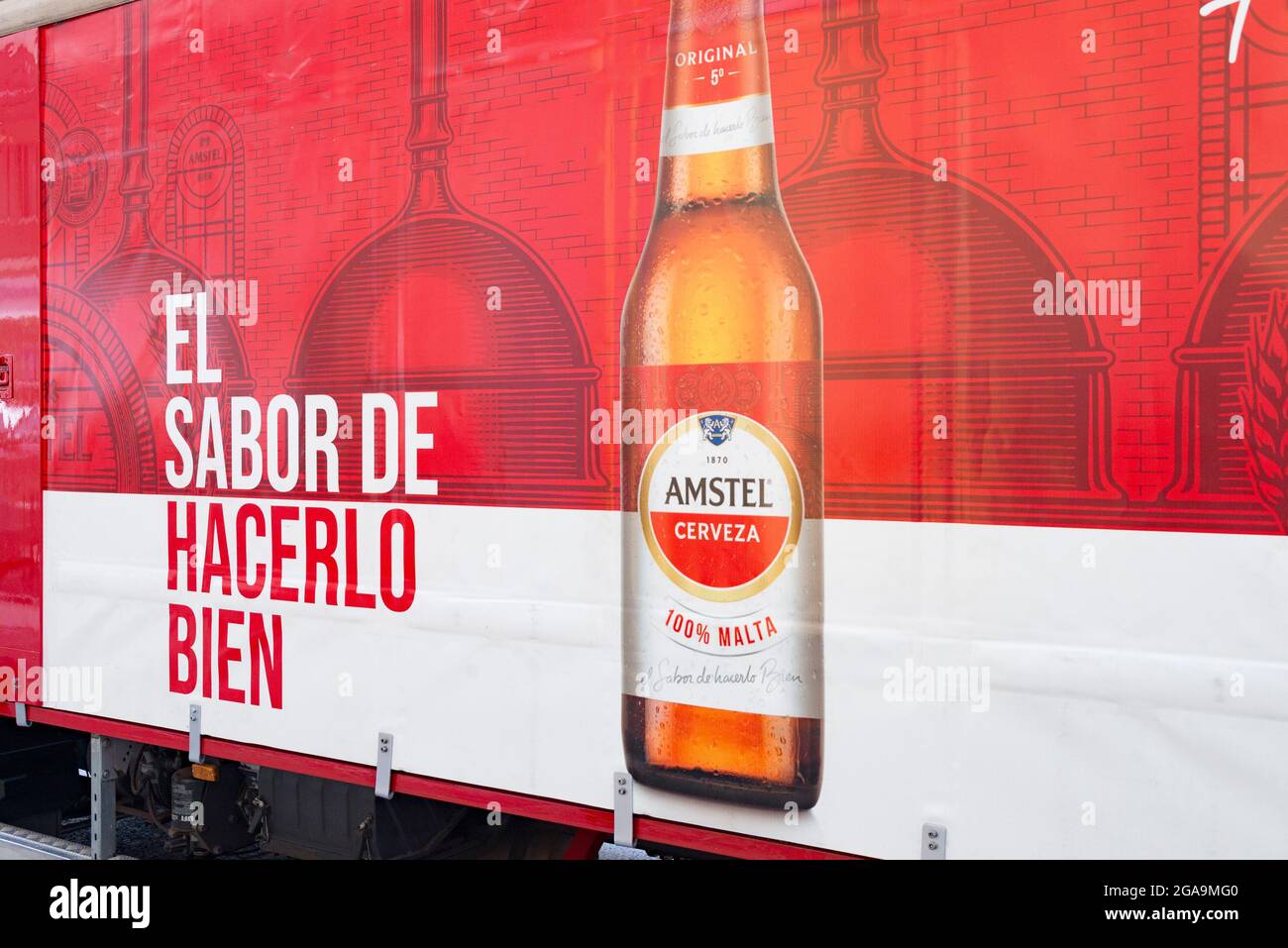 Amstel logo hi-res stock photography and images - Alamy