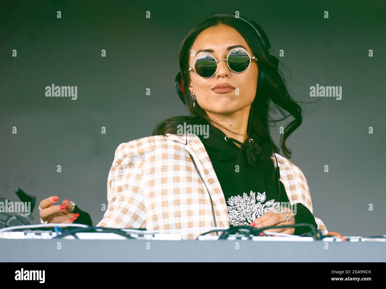London, UK. 29th July, 2021. LONDON, ENGLAND - July 29: DJ Jess Iszatt ...