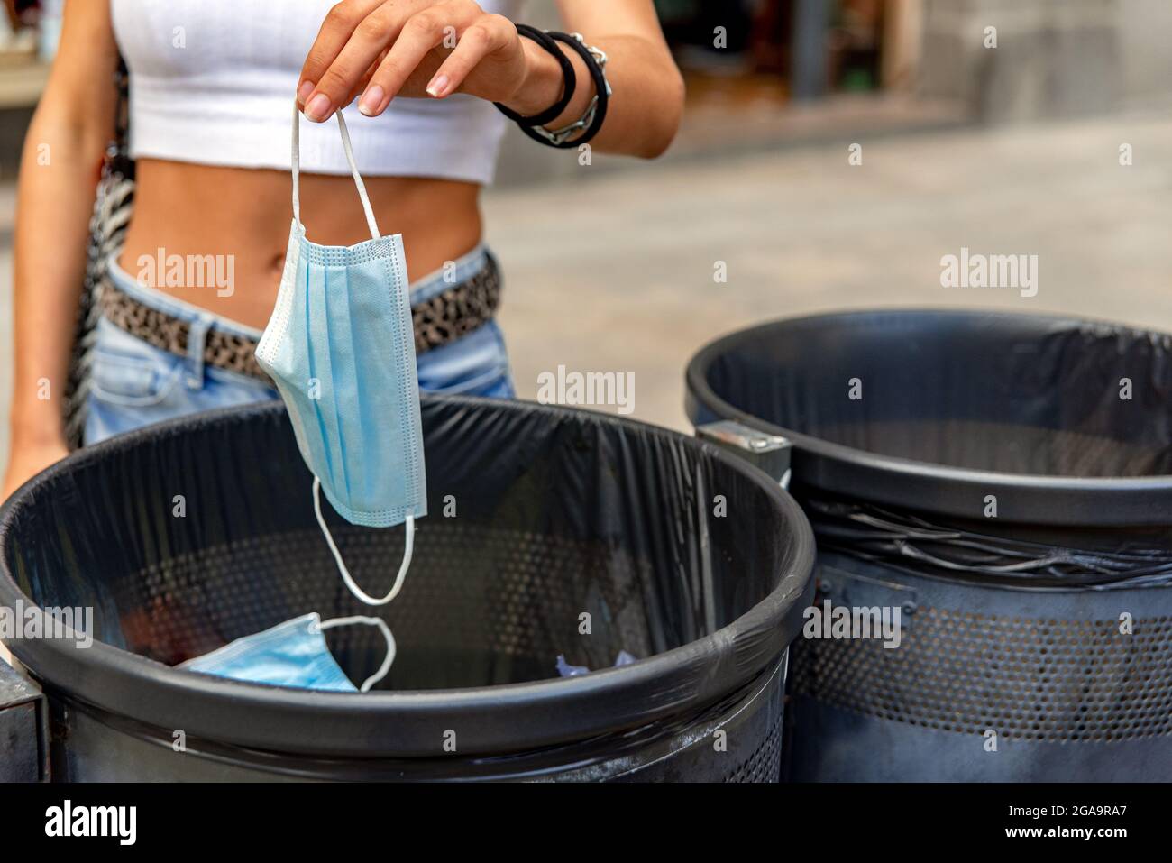 Throwing mask hi-res stock photography and images - Alamy