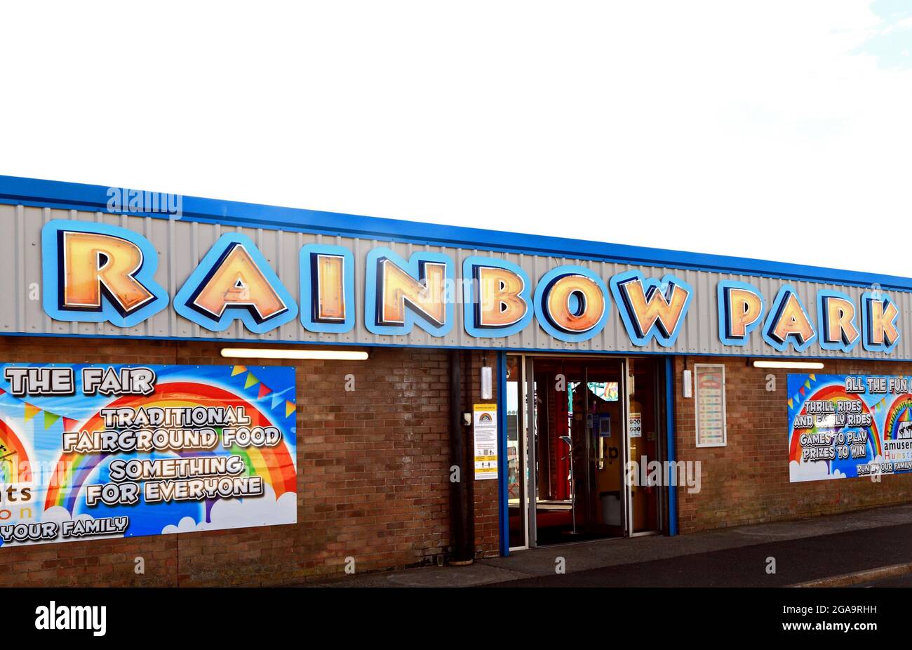 Rainbow Park, Fairground, amusements, Hunstanton, Norfolk, England ...