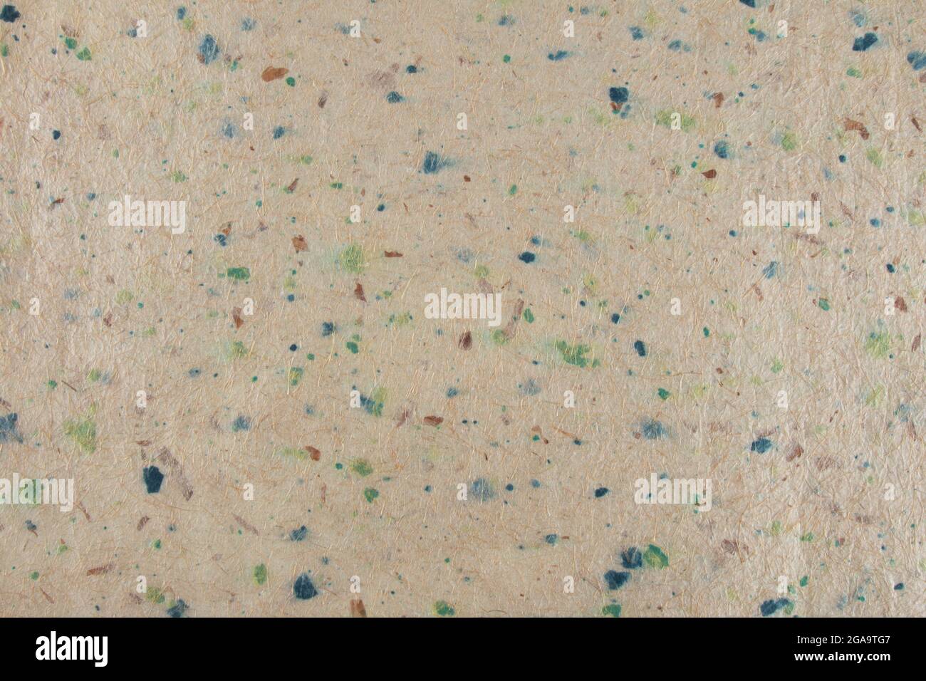 Closeup of handmade paper texture background. Recycled paper Stock ...