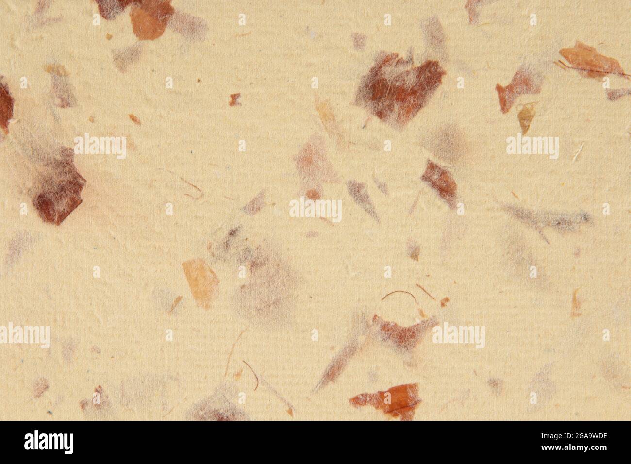 Closeup of handmade paper texture background. Recycled paper Stock ...