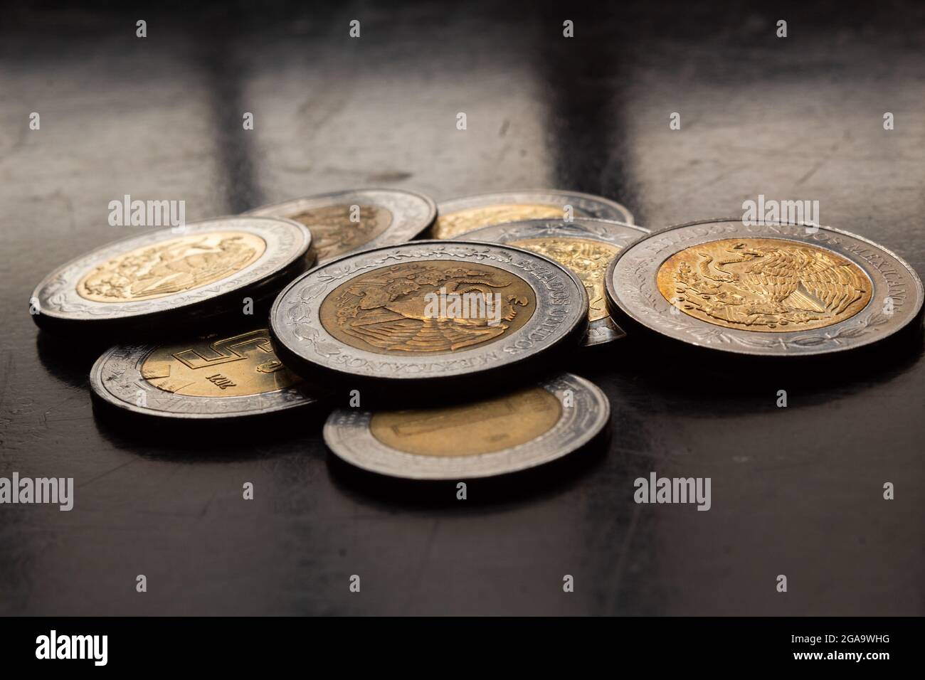 mexican pesos latin american finance concept Stock Photo - Alamy