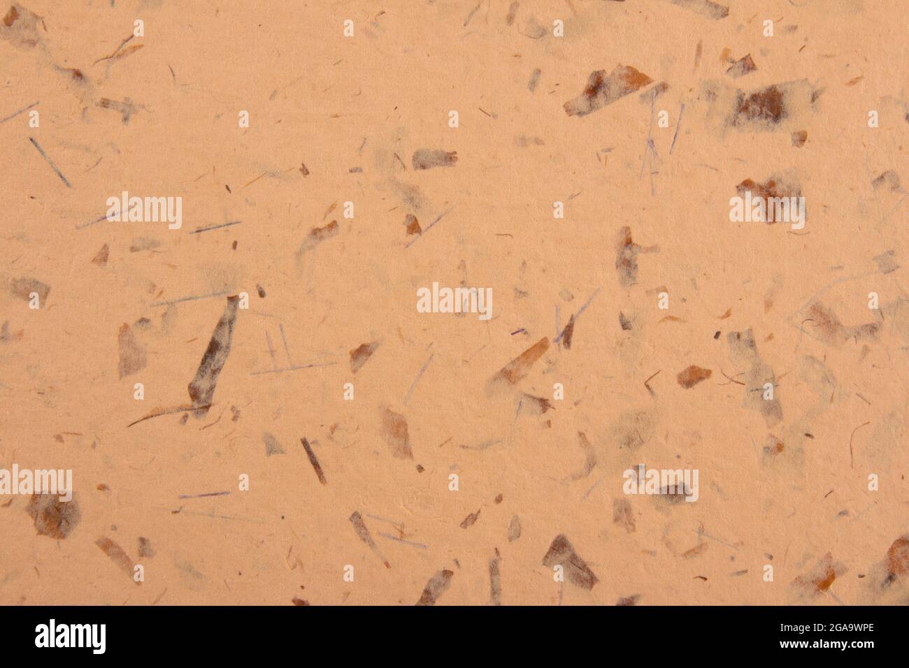 Closeup of handmade paper texture background. Recycled paper Stock ...