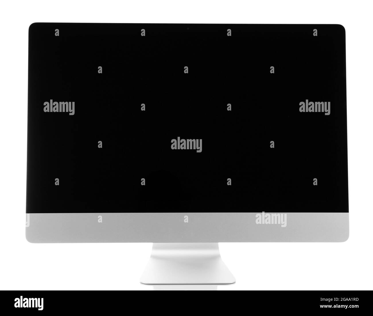 Modern computer isolated on white Stock Photo - Alamy