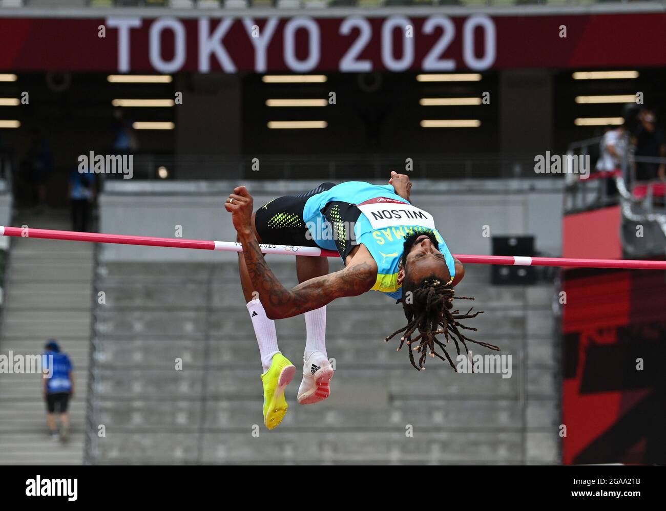 Jamal wilson jump hi-res stock photography and images - Alamy