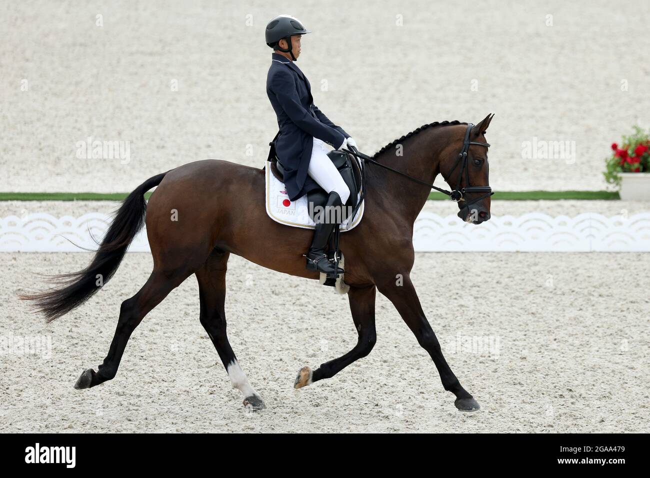 Tokyo, Japan. 30th July, 2021. Equestrian Sport/Eventing: Olympic ...