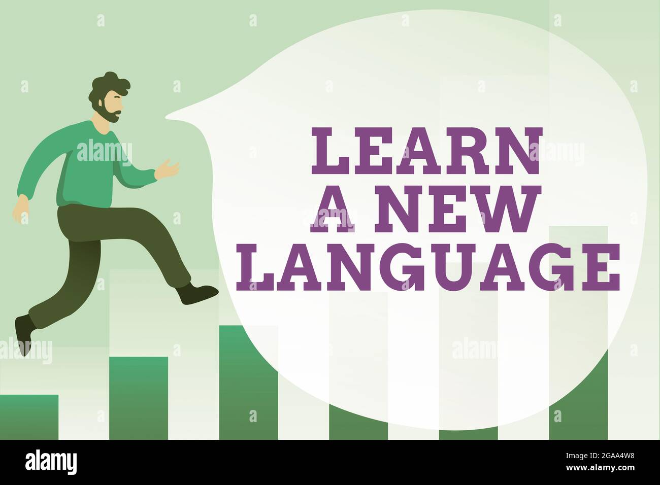 Inspiration showing sign Learn A New Language. Internet Concept ability ...