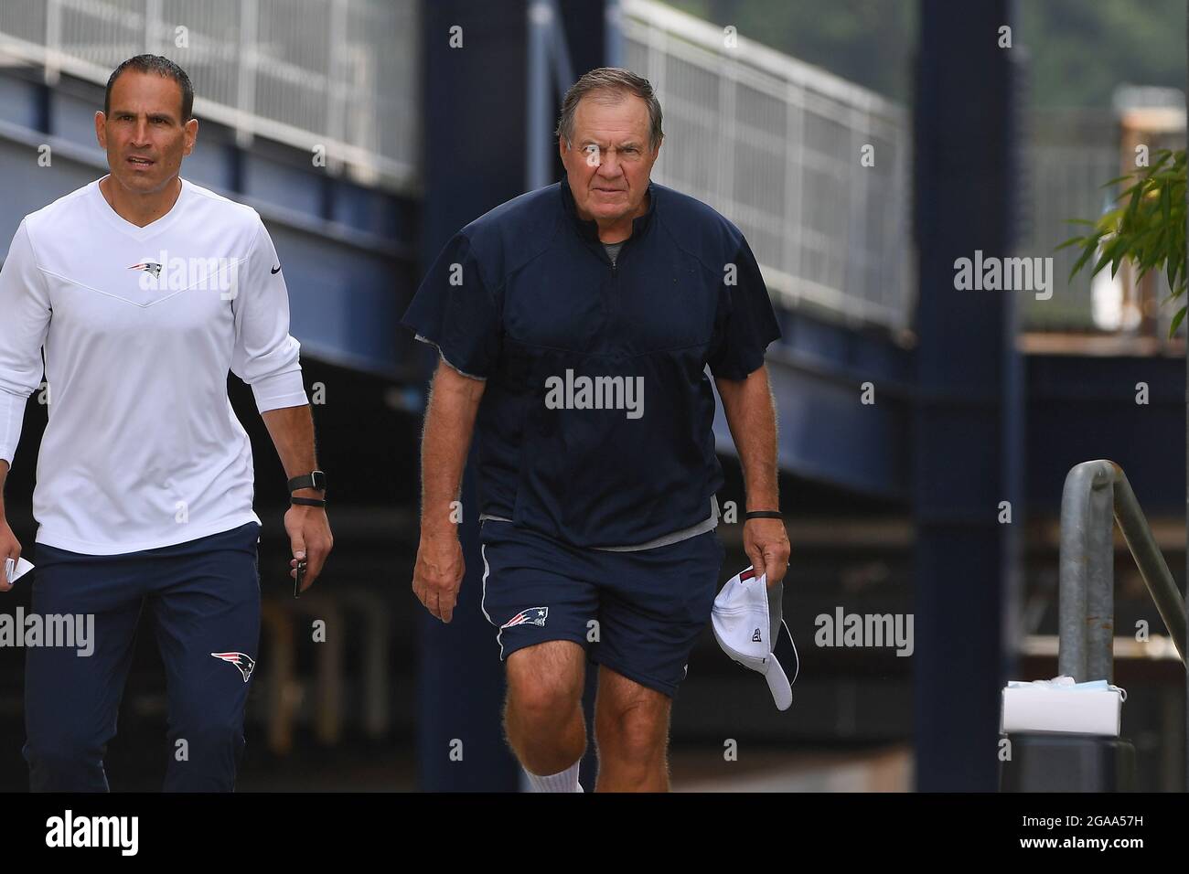 Foxborough, Massachusetts, USA. 29th July, 2021. New England Patriots ...