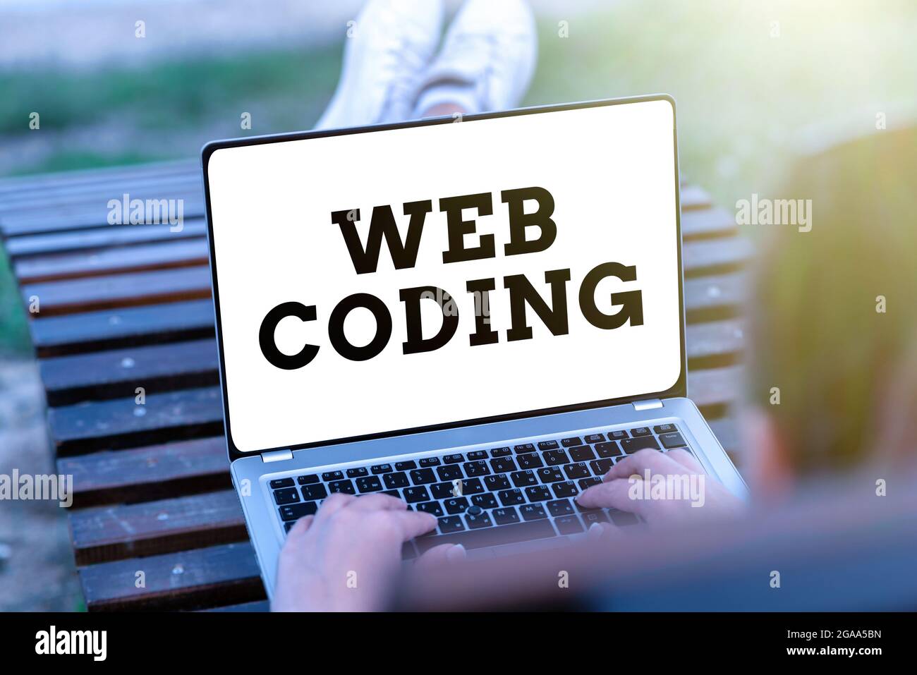 Inspiration showing sign Web Coding. Word for a system of symbols and ...