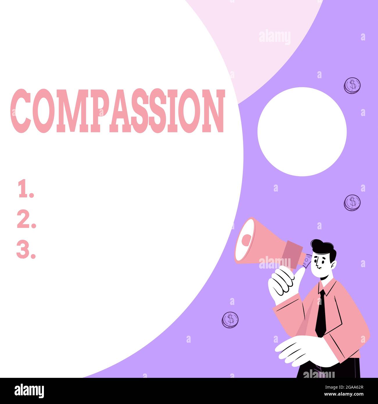 Sign displaying Compassion. Conceptual photo empathy and concern for ...