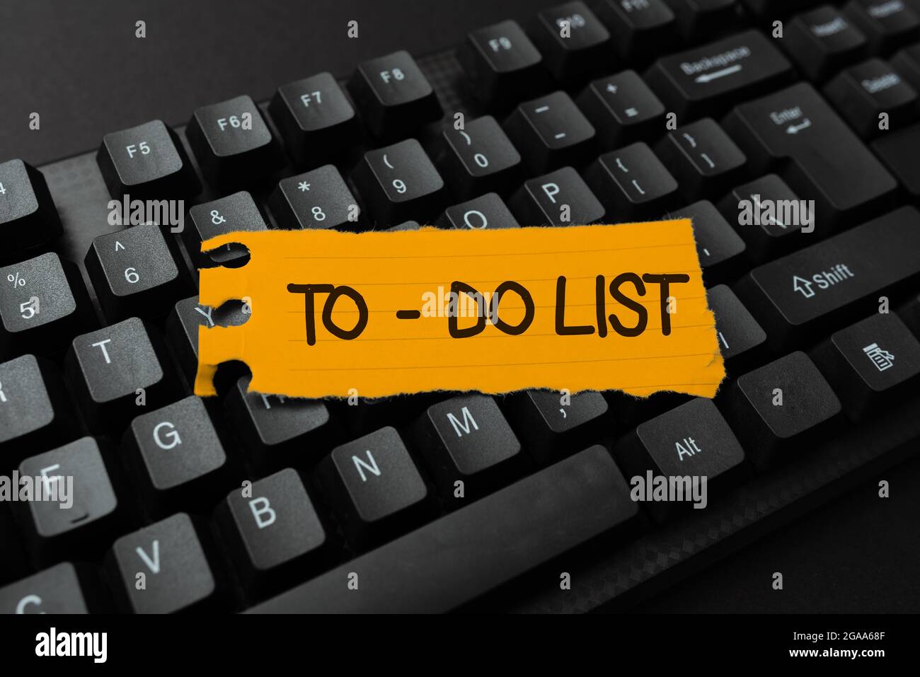 Handwriting text To do List. Business concept a list of tasks to ...