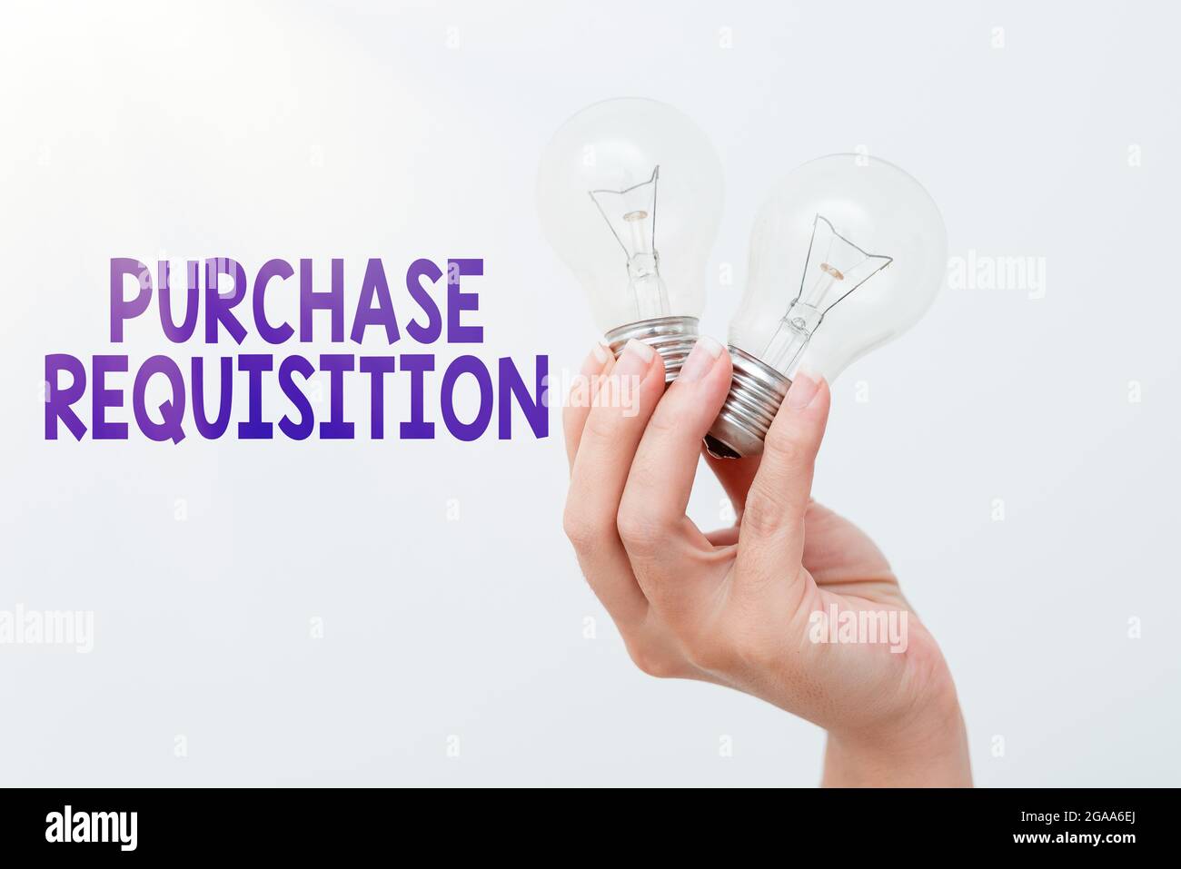 Inspiration showing sign Purchase Requisition. Business showcase ...