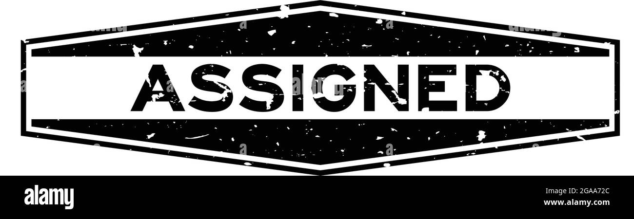 Assigned rubber stamp hi-res stock photography and images - Alamy
