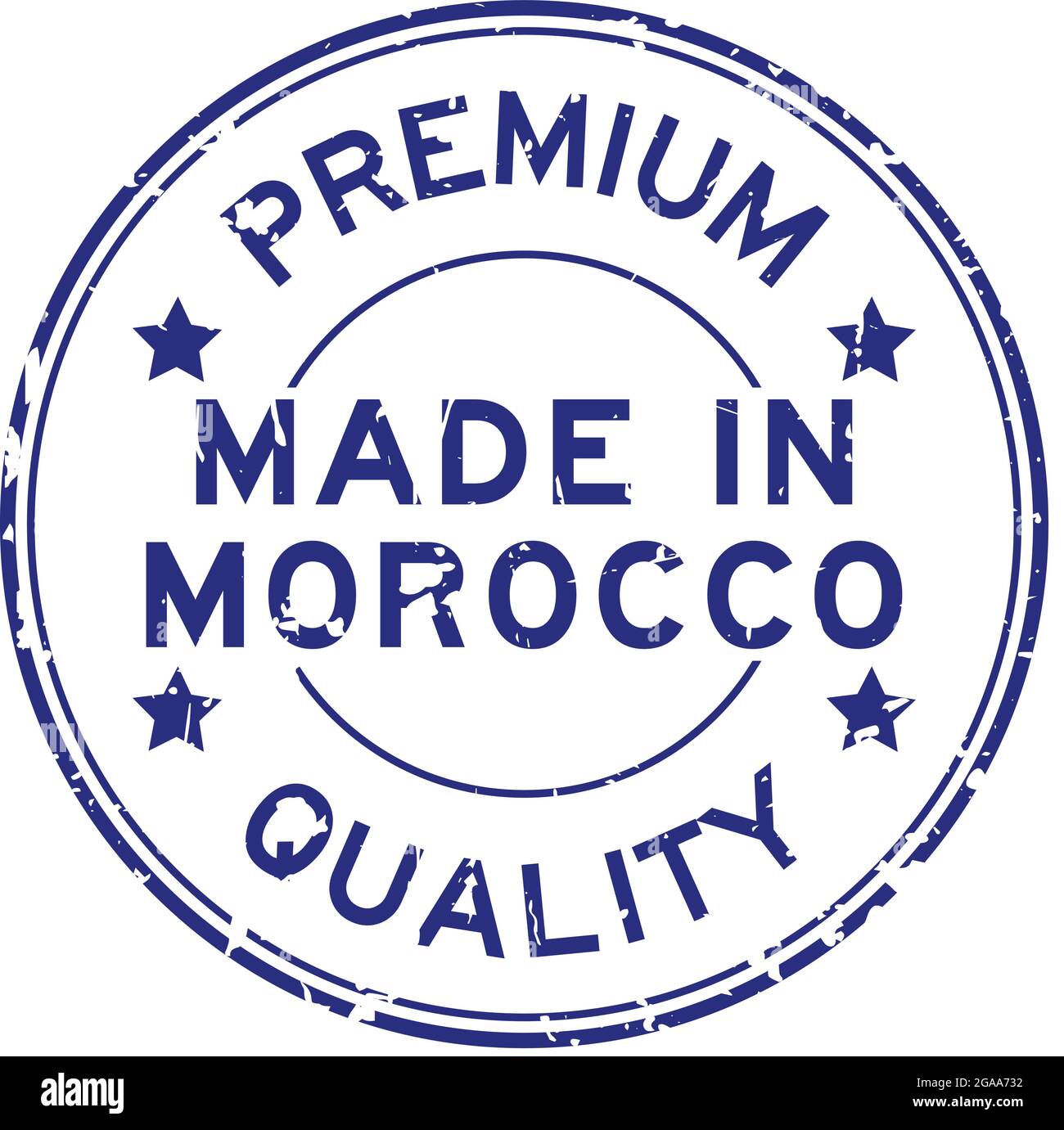 Made in morocco label Stock Vector Images - Alamy