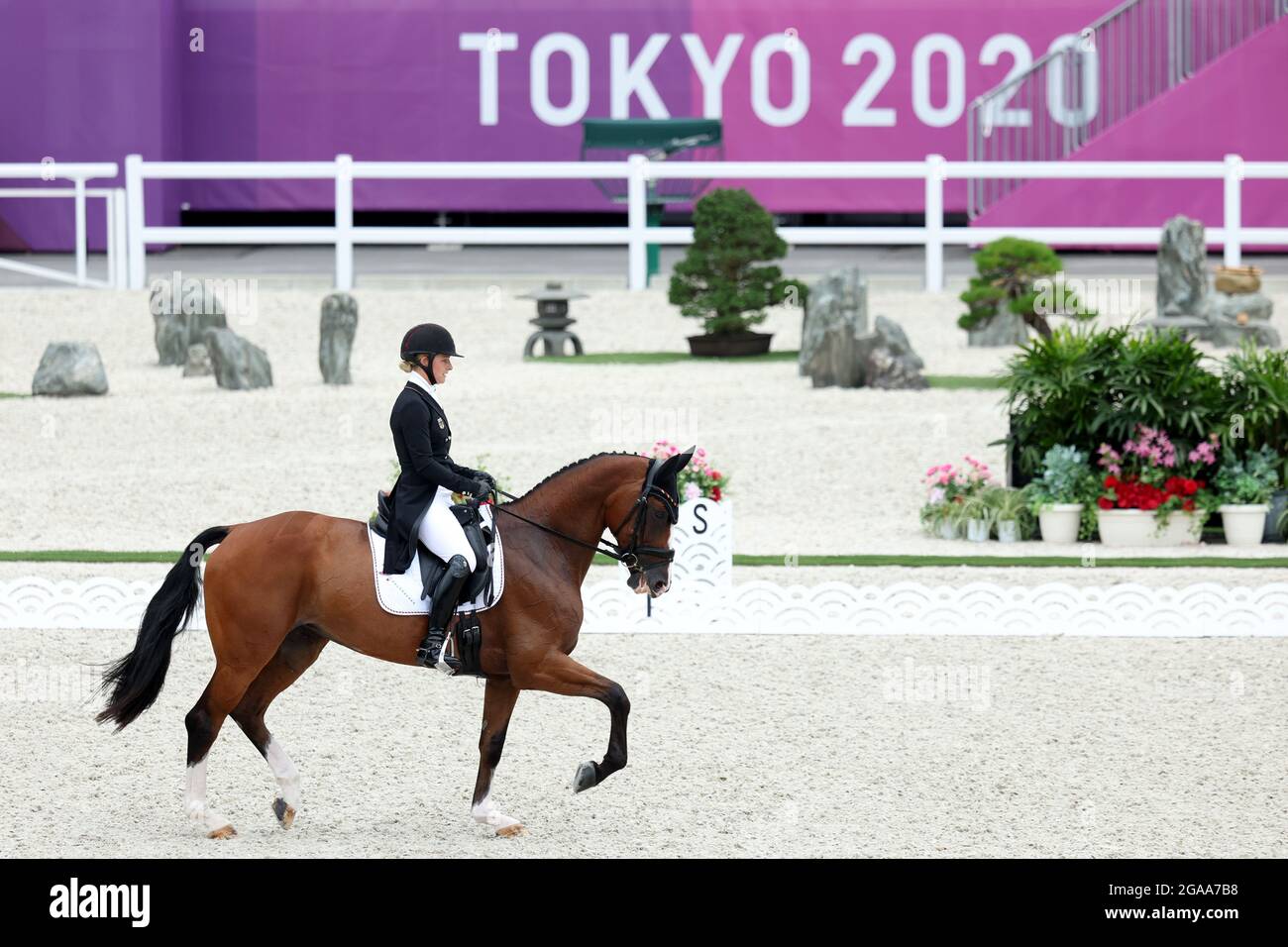Tokyo, Japan. 30th July, 2021. Equestrian Sport/Eventing: Olympic ...