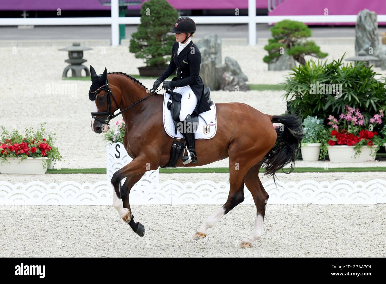 Tokyo, Japan. 30th July, 2021. Equestrian Sport/Eventing: Olympic ...
