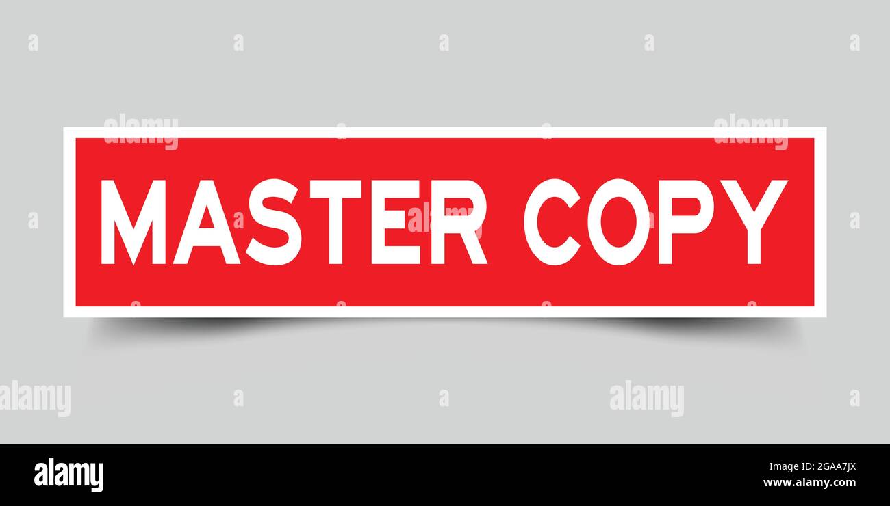 Master caption Stock Vector Images - Alamy