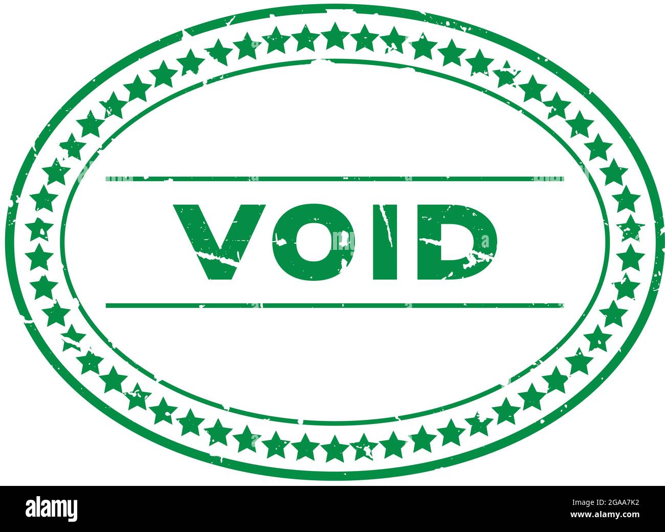 Grunge green void word oval rubber seal stamp on white background Stock Vector Image & Art - Alamy