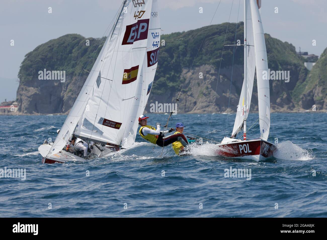 Kanagawa, Japan. 29th July, 2021. SKRZYPULEC Agnieszka, OGAR Jolanta ...