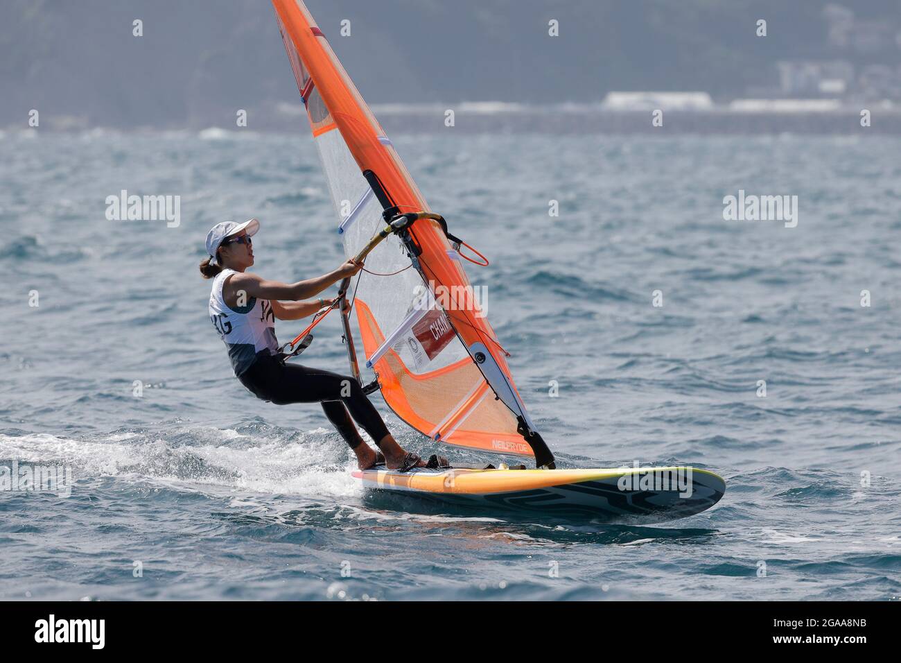 Kanagawa, Japan. 29th July, 2021. CHAN Hei Man H V (HKG) Sailing ...