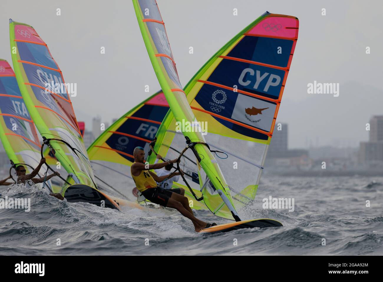 Kanagawa, Japan. 29th July, 2021. BADLOE Kiran (NED) Sailing : Men's ...