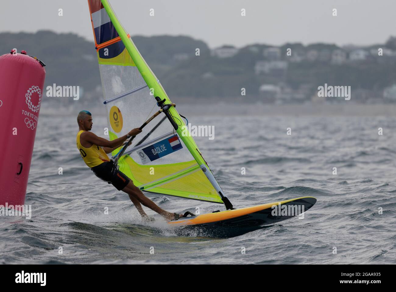 Kanagawa, Japan. 29th July, 2021. BADLOE Kiran (NED) Sailing : Men's ...