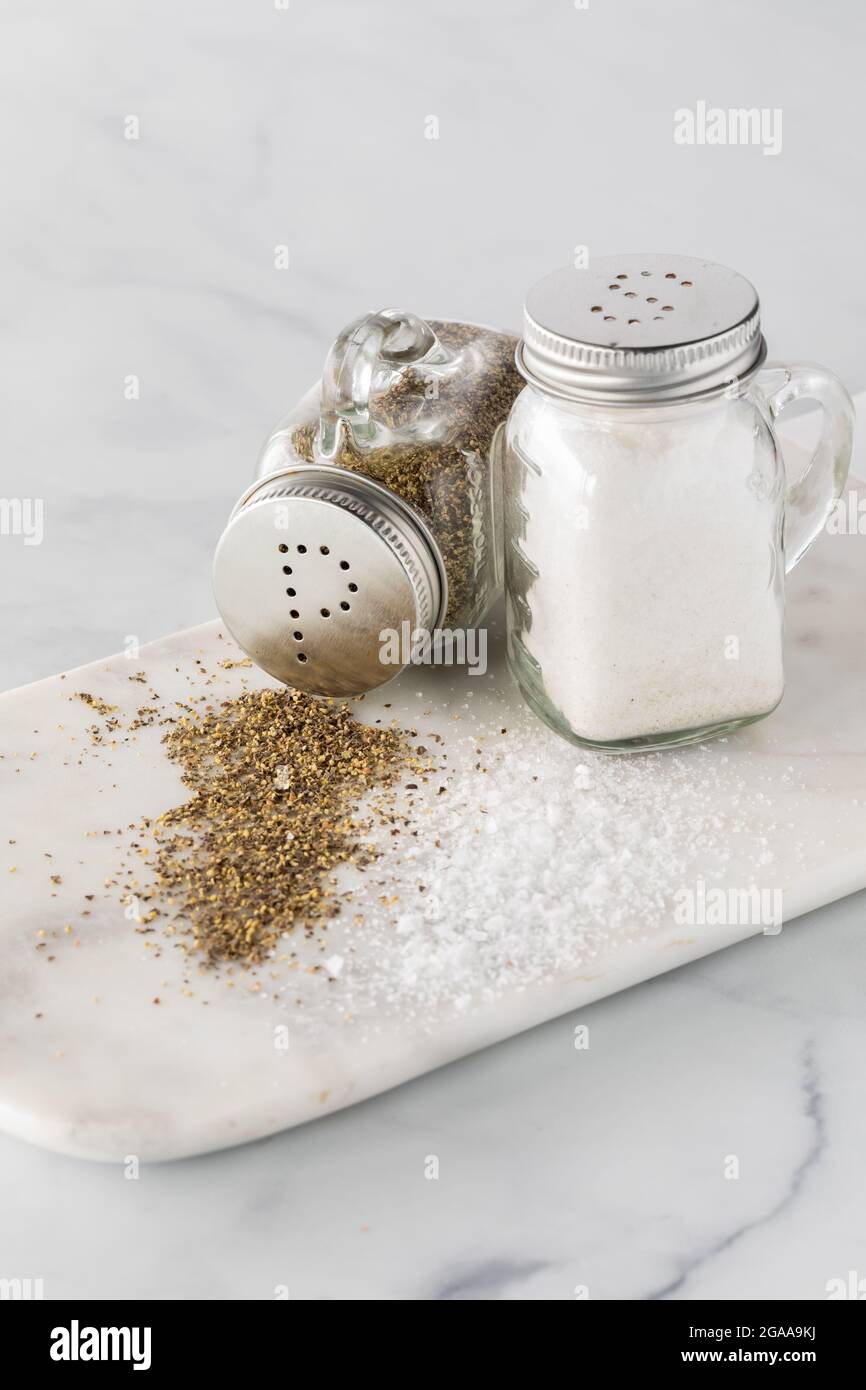 Salt spill on kitchen hi-res stock photography and images - Alamy