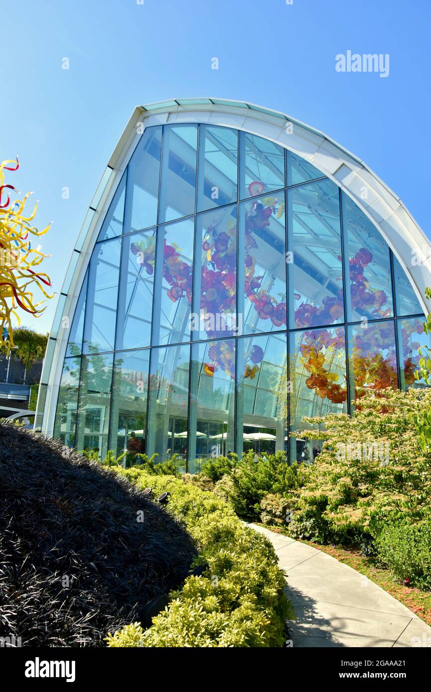 Chihuly Garden and Glass, Seattle, Washington Stock Photo - Alamy