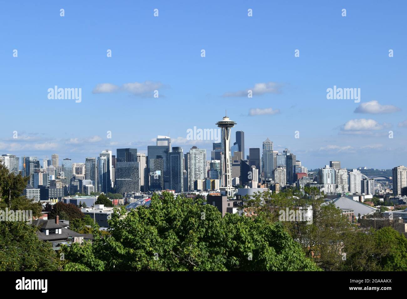 The Seattle, Washington skyline Stock Photo - Alamy