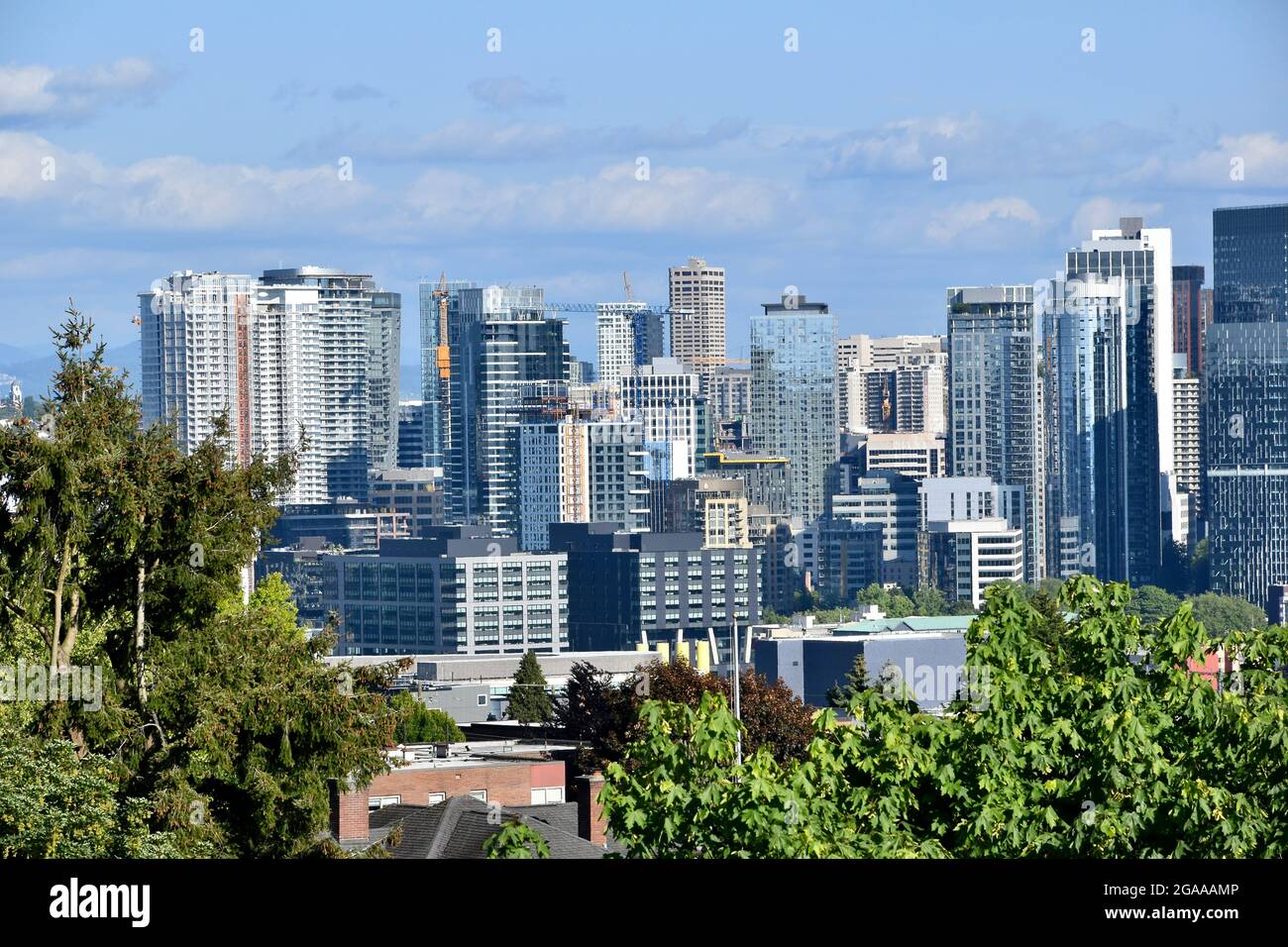 The Seattle, Washington skyline Stock Photo - Alamy