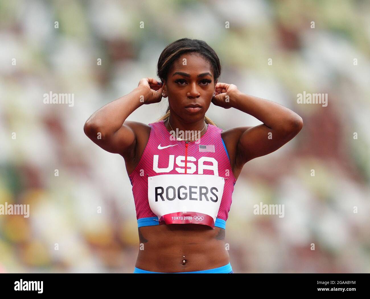 Raevyn rogers of united states hi-res stock photography and images - Alamy