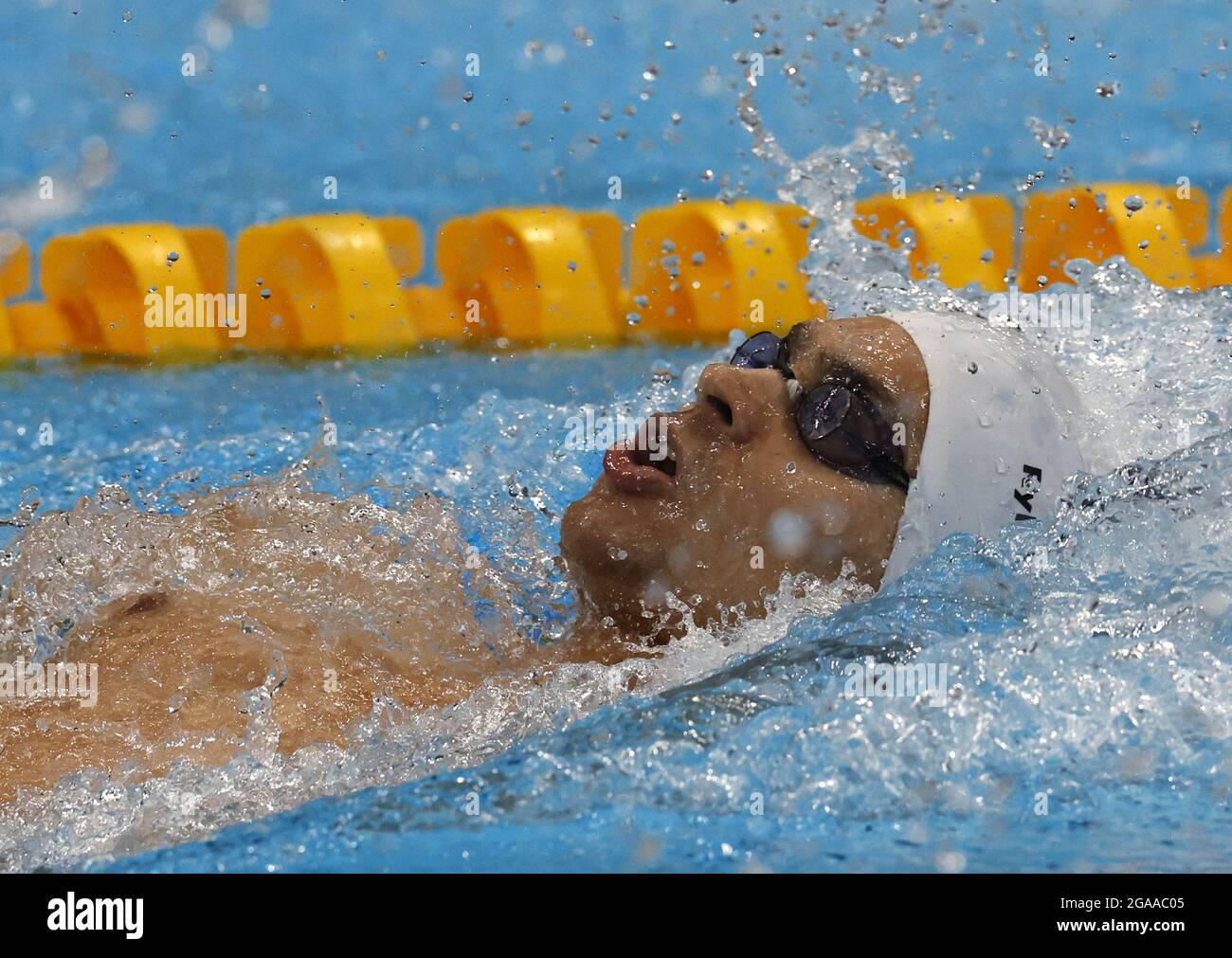 Tokyo, Japan. 29th July, 2021. Russian Olympic Committee Evgeny Rylov ...