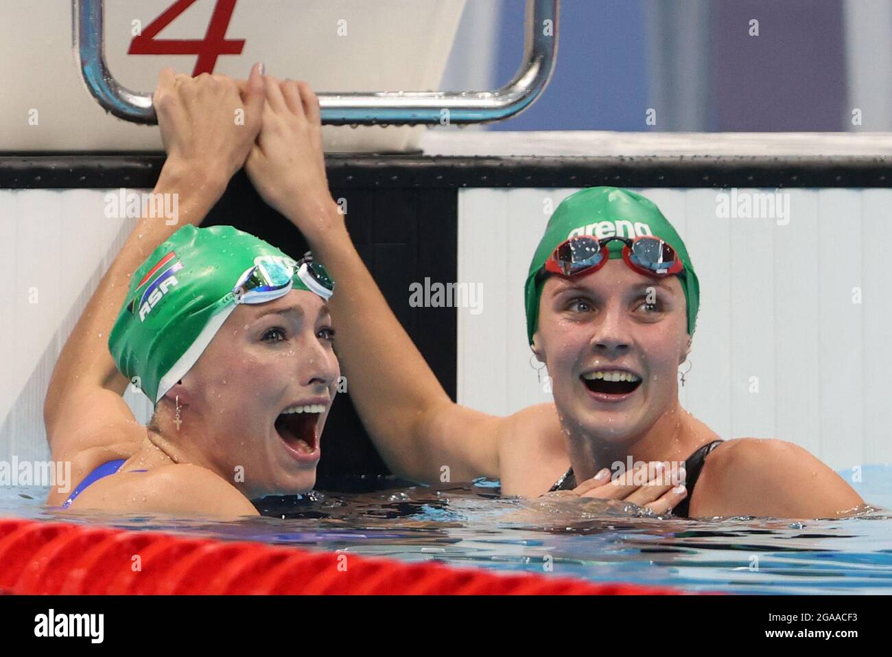 Tokio, Japan. 30th July, 2021. Swimming: Olympics, women, 200m ...
