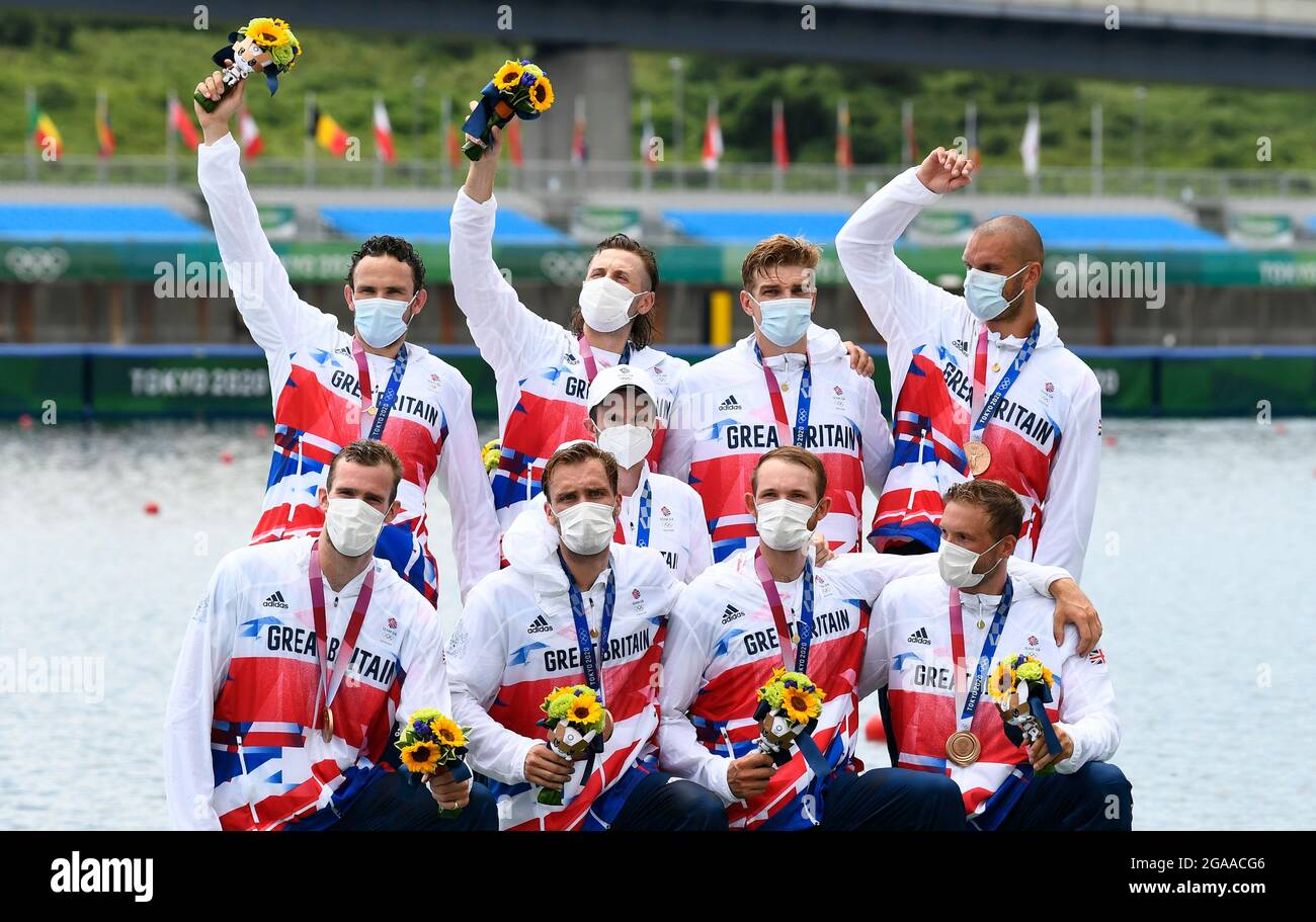 Tokyo 2020 rowing mens eight hi-res stock photography and images - Alamy