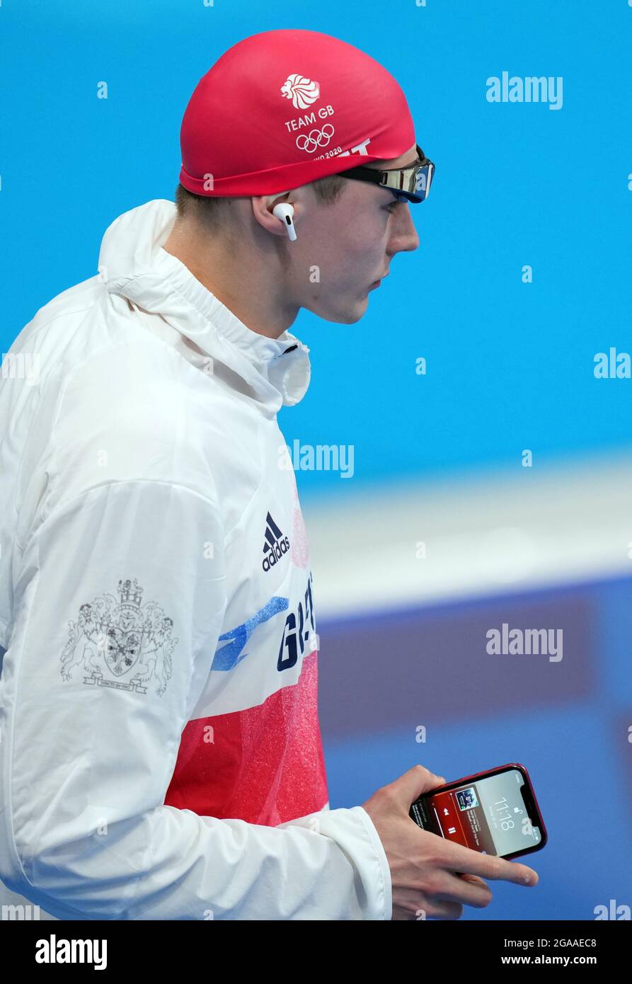Great Britain's Duncan Scott before the Men's 200m Individual Medley ...