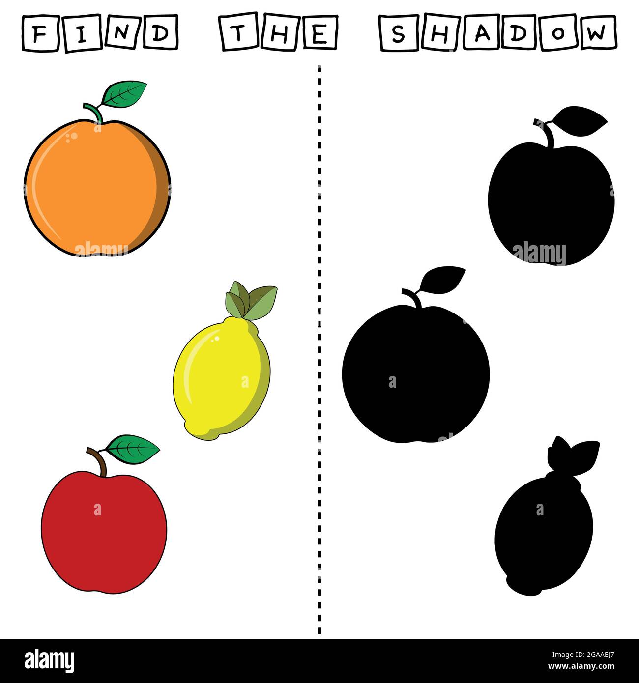 Guess the food children hi-res stock photography and images - Alamy