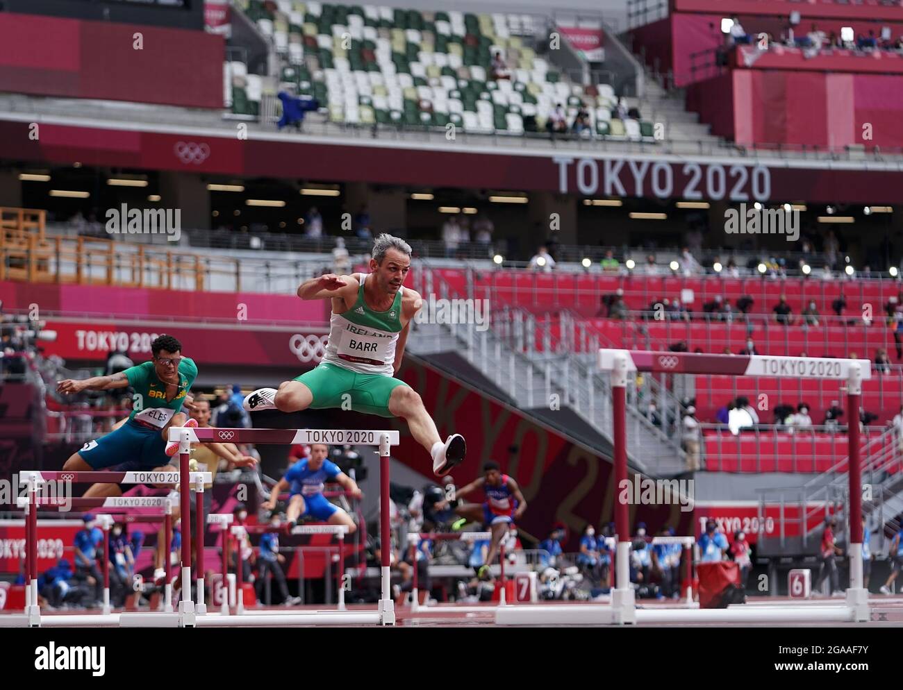Tokyo, Japan. 30th July, 2021. Thomas Barr of Ireland competes during ...