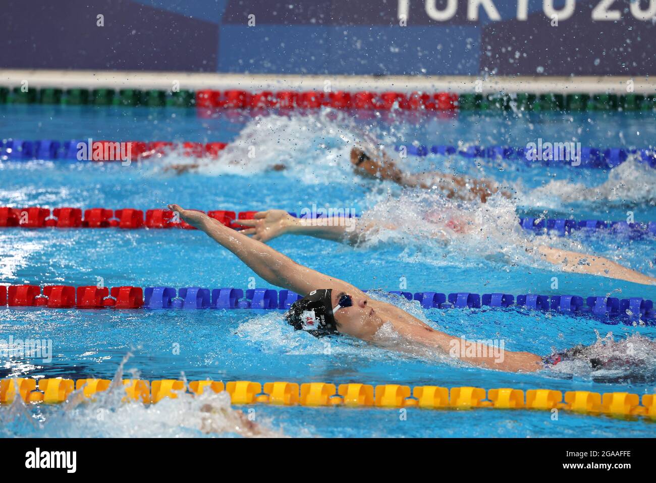 Tokyo, Japan. 29th July, 2021. Ryosuke Irie (JPN) Swimming : Men's 200m ...
