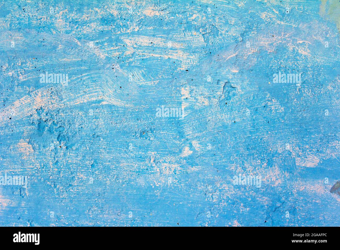 Rough blue abstract grunge vintage texture with paint strokes on aged ...