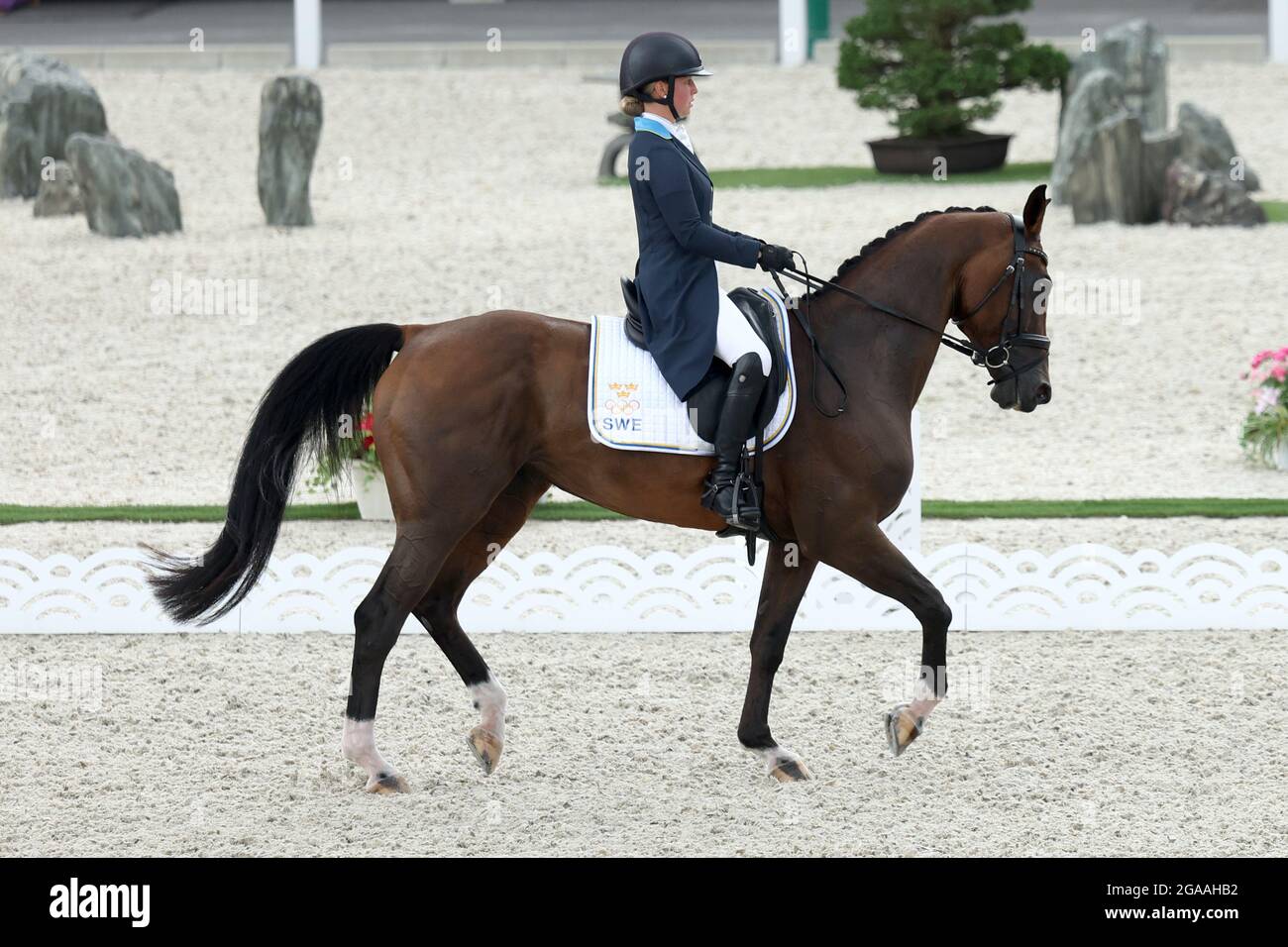 Tokyo, Japan. 30th July, 2021. Equestrian Sport/Eventing: Olympic ...