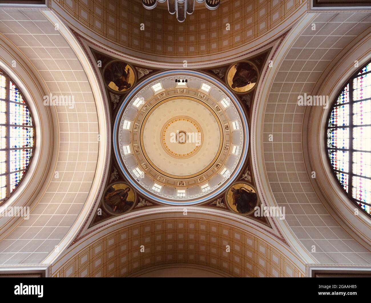 15 July 2021, Brandenburg, Potsdam: The Protestant Church of St ...