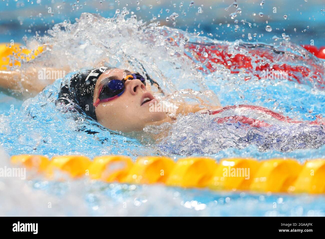 Tokio, Japan. 30th July, 2021. Swimming: Olympics, women, 200m ...
