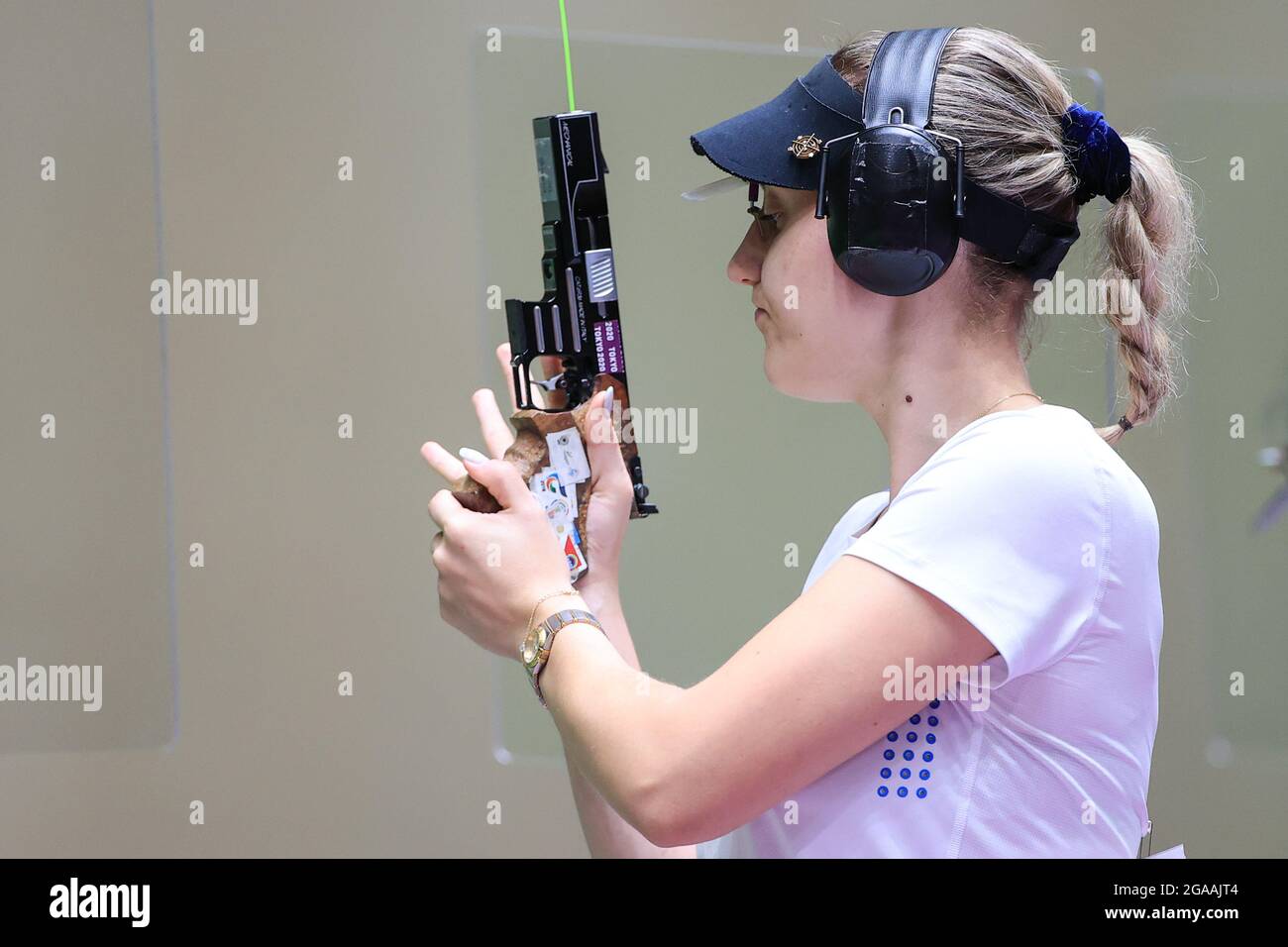 Saitama, Japan. 30th July, 2021. KORAKAKI Anna (GRE) Shooting : Women's ...