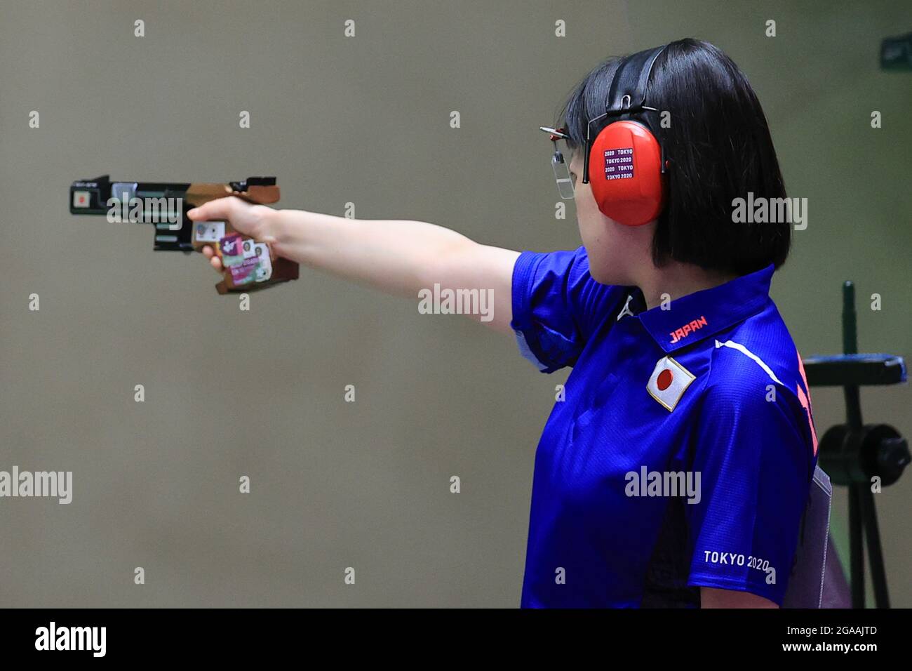 Saitama, Japan. 30th July, 2021. Chizuru Sasaki (JPN) Shooting : Women ...